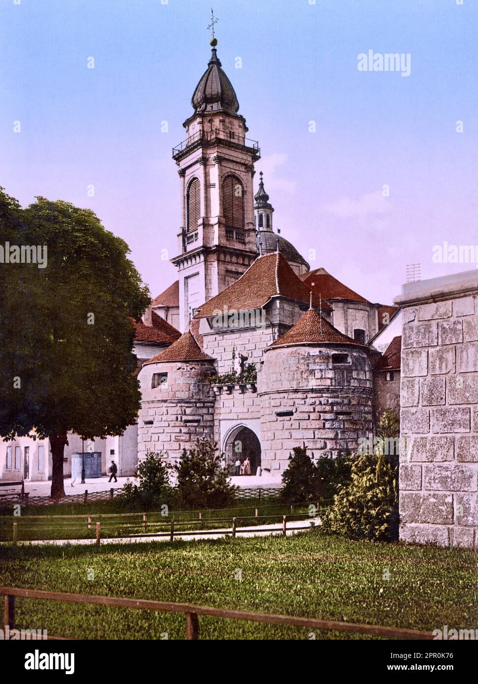 St. Ursus Cathedral, Solothurn, Switzerland 1890 Stock Photo - Alamy
