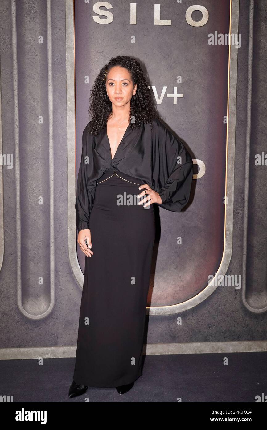 Actor Alexandria Riley arrives to attend the premiere of Silo, in ...