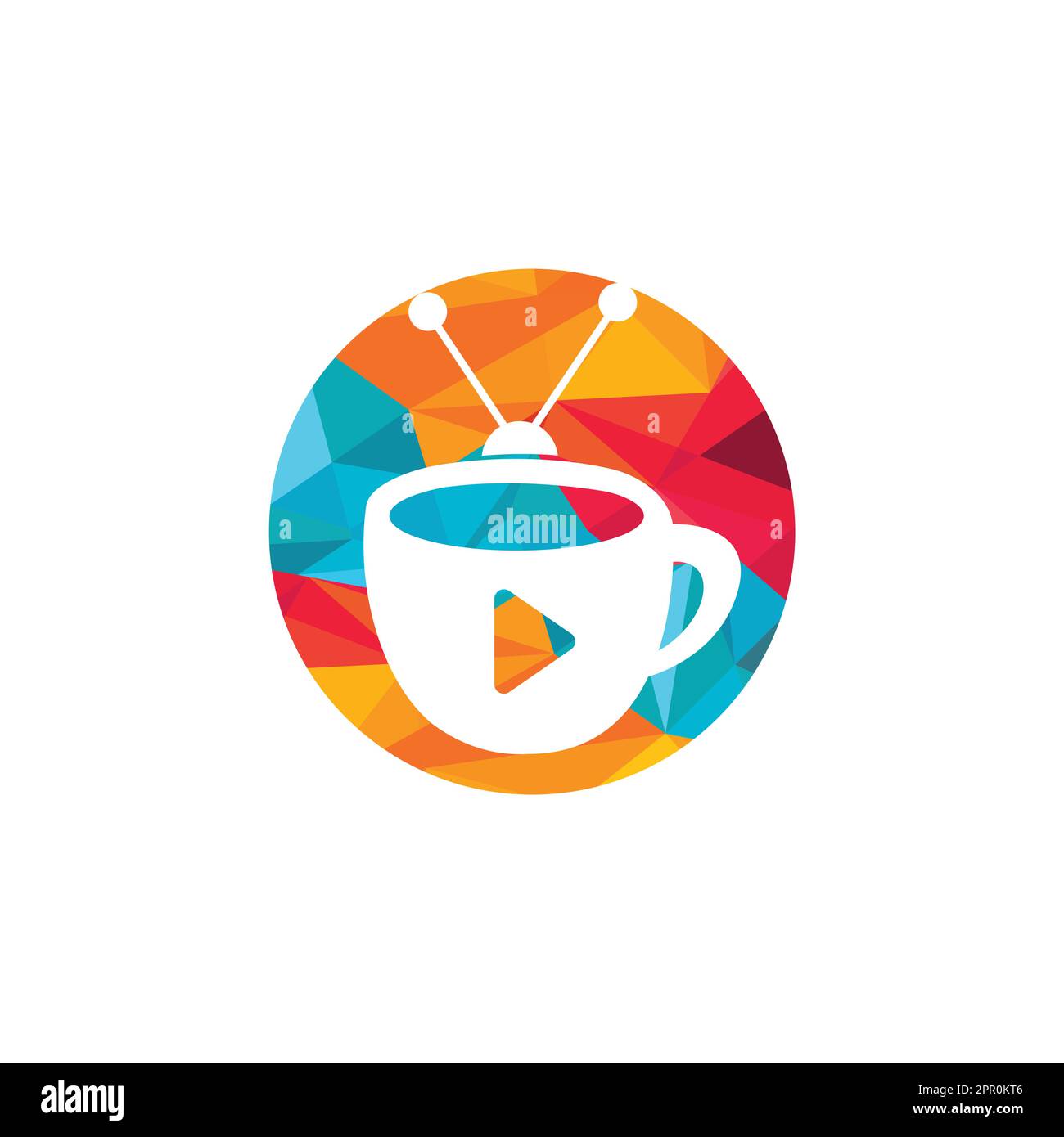 Mug tech logo Stock Vector Images - Alamy