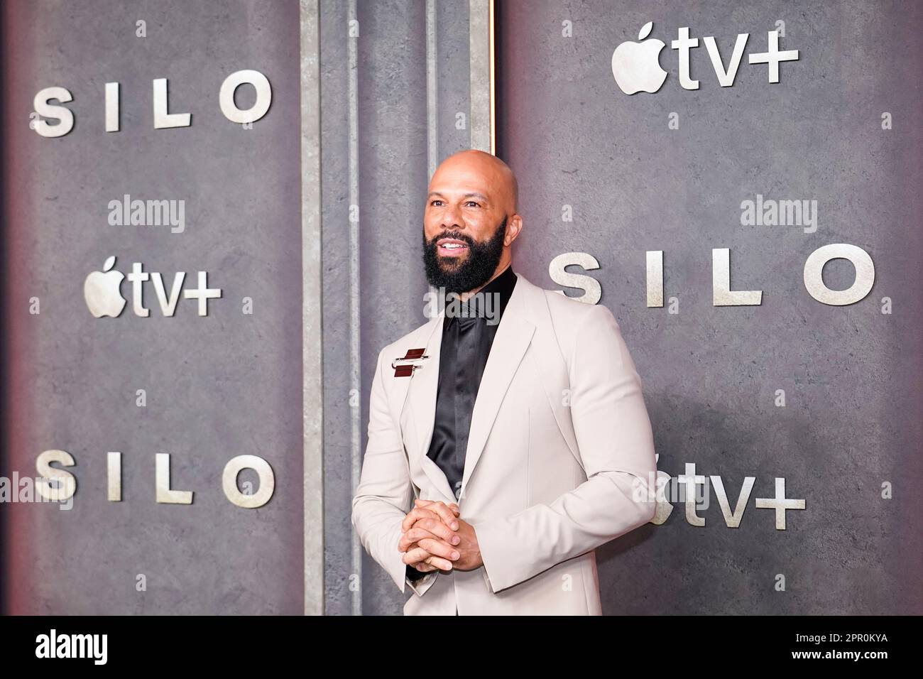 Actor and rapper Common arrives to attend the premiere of Silo, in ...