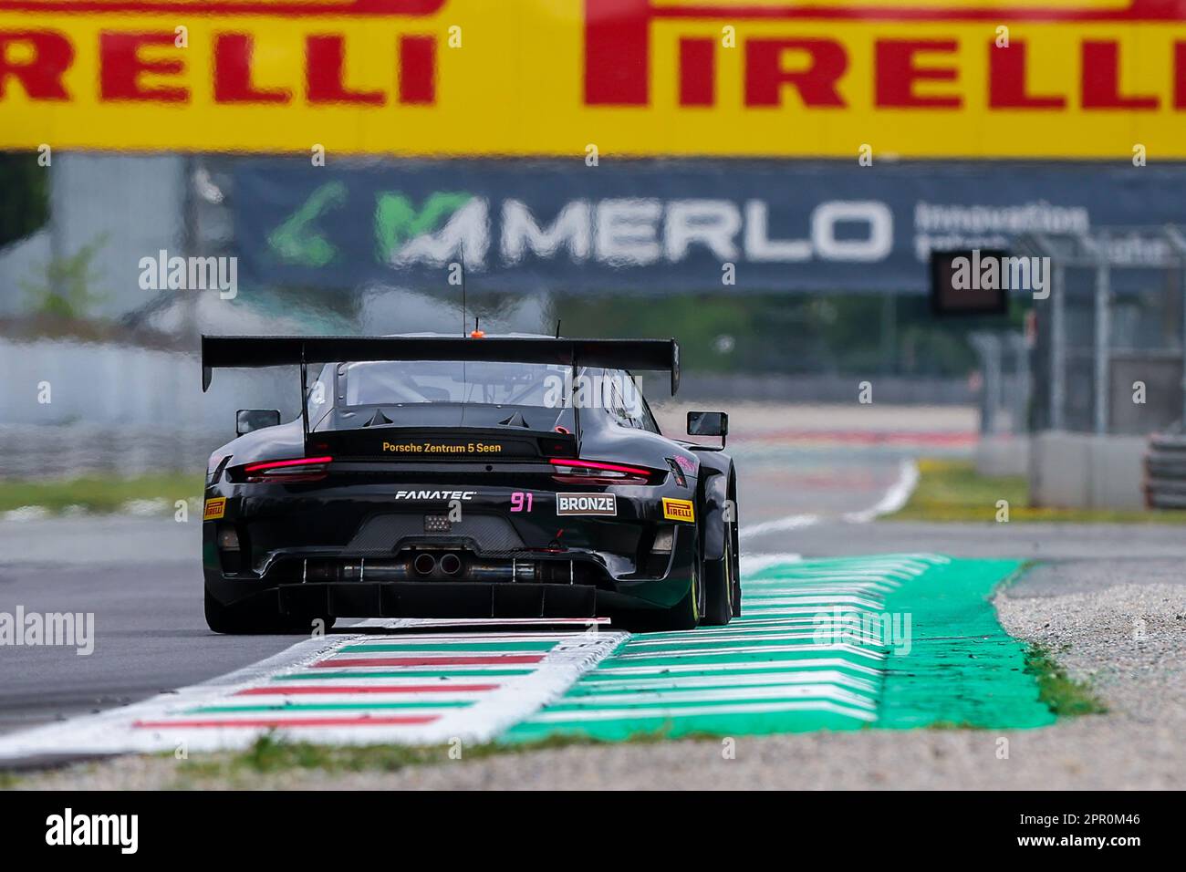 Monza, Italy. 21st Apr, 2023. Porsche 911 GT3 R (992) Team Herberth ...