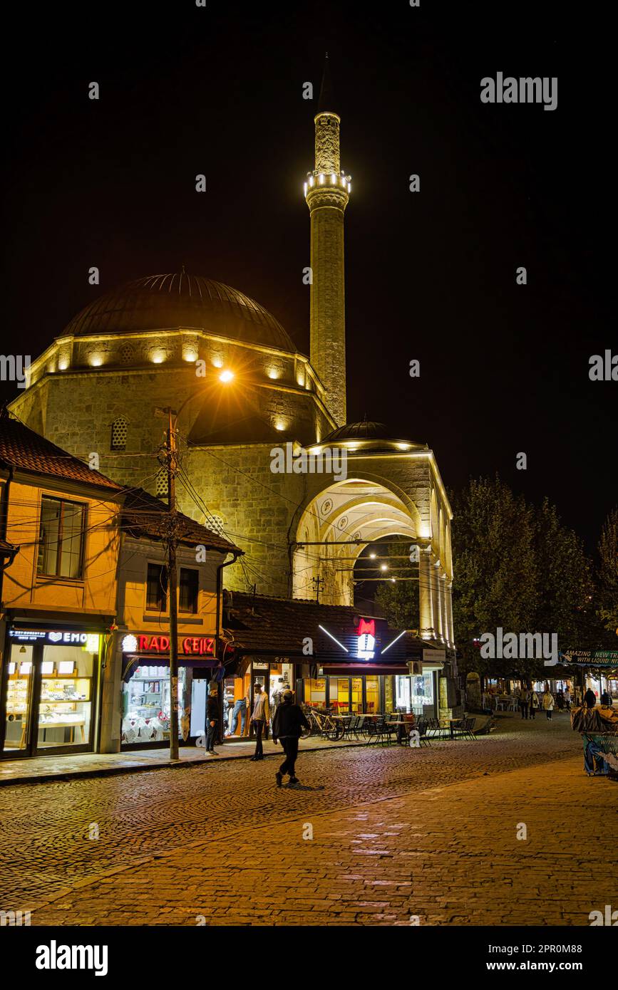 Prizren Ottoman Sinan Pasha mosque in Kosovo Stock Photo - Alamy