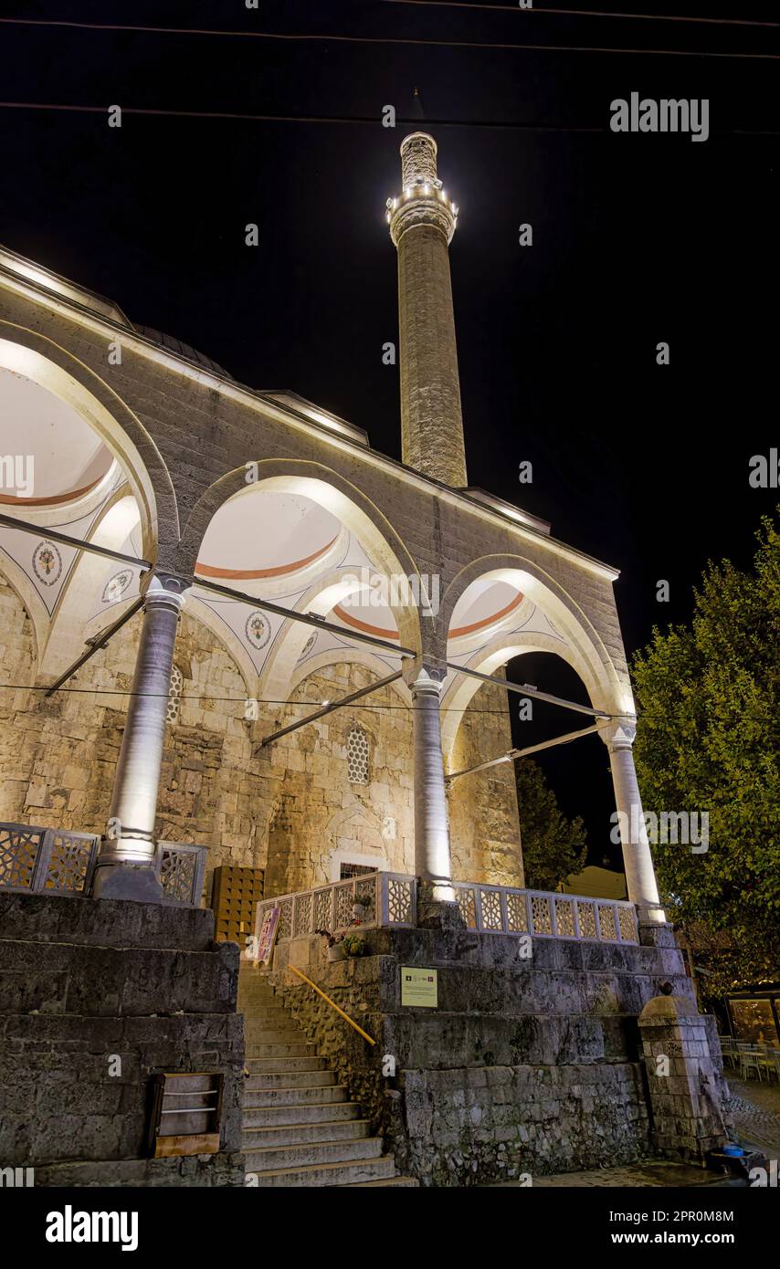Prizren Ottoman Sinan Pasha mosque in Kosovo Stock Photo - Alamy