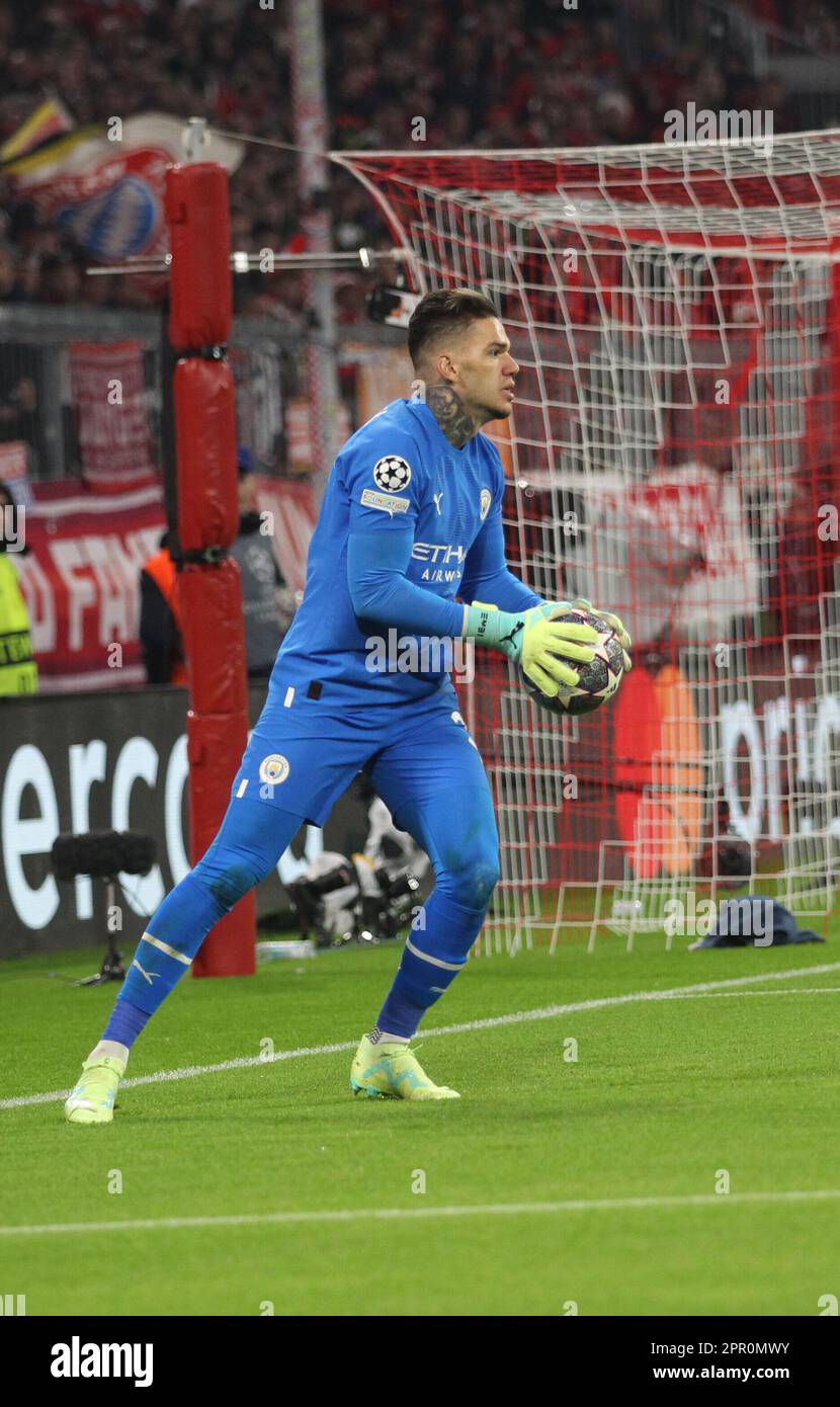 MUNICH, GERMANY - APRIL 19: # 31 EDERSON, kepper, (Ederson Santana de ...