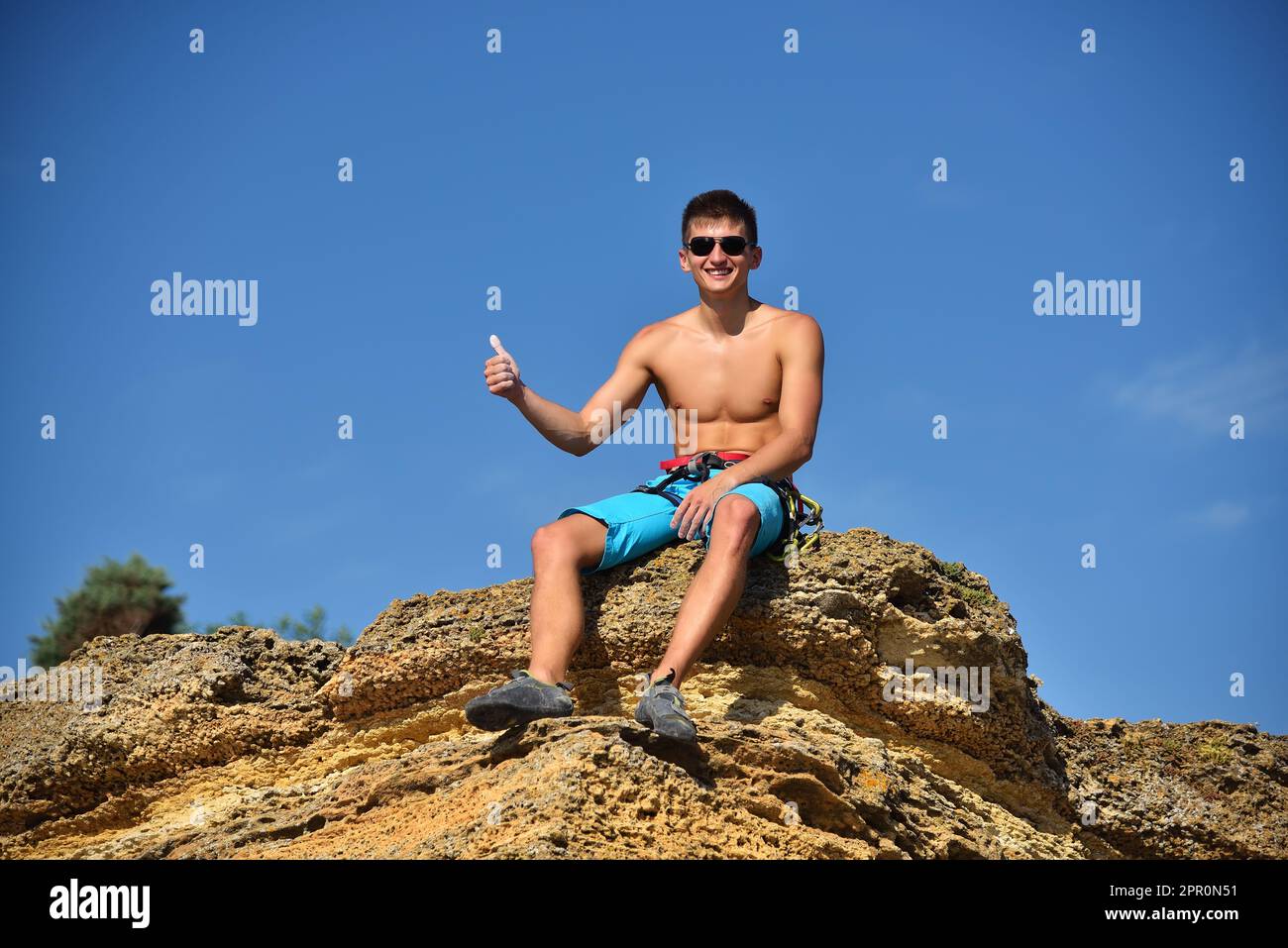 Climber showing hi-res stock photography and images - Alamy