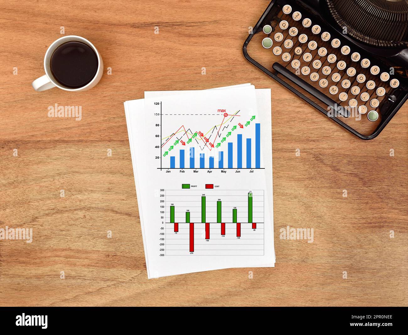 Close up bar charts hi-res stock photography and images - Alamy