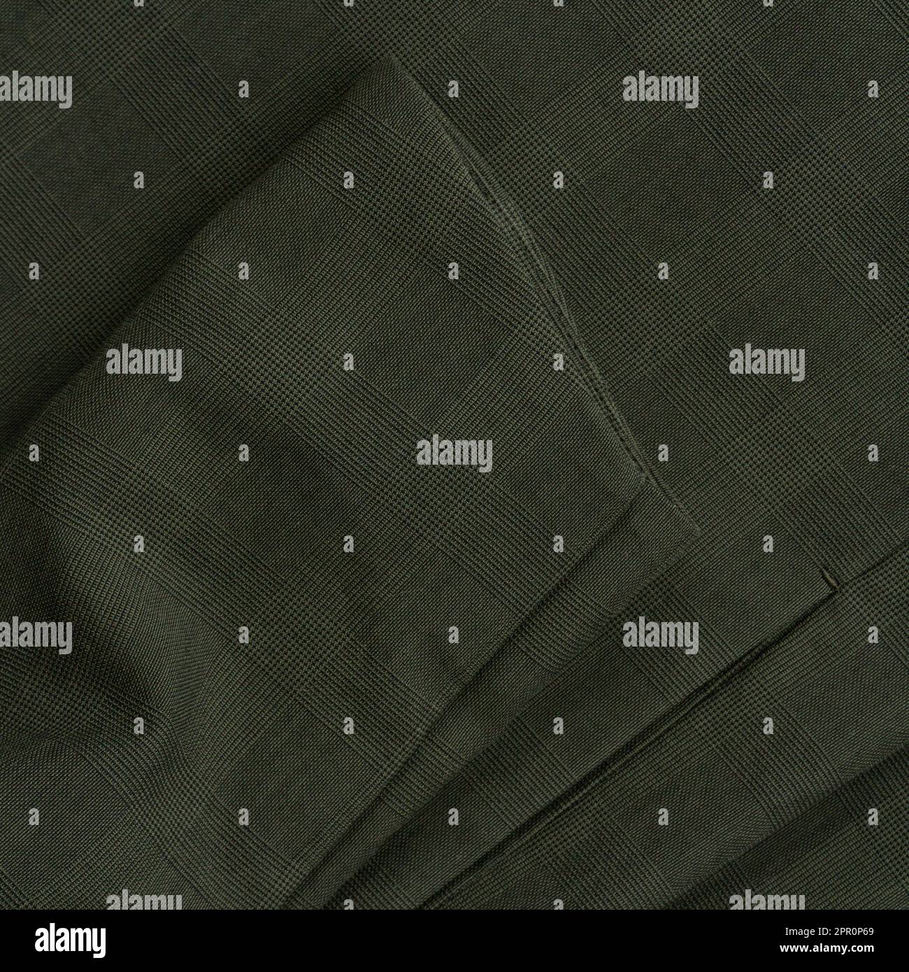 Dark green checkered textile background Prince of Wales background ...
