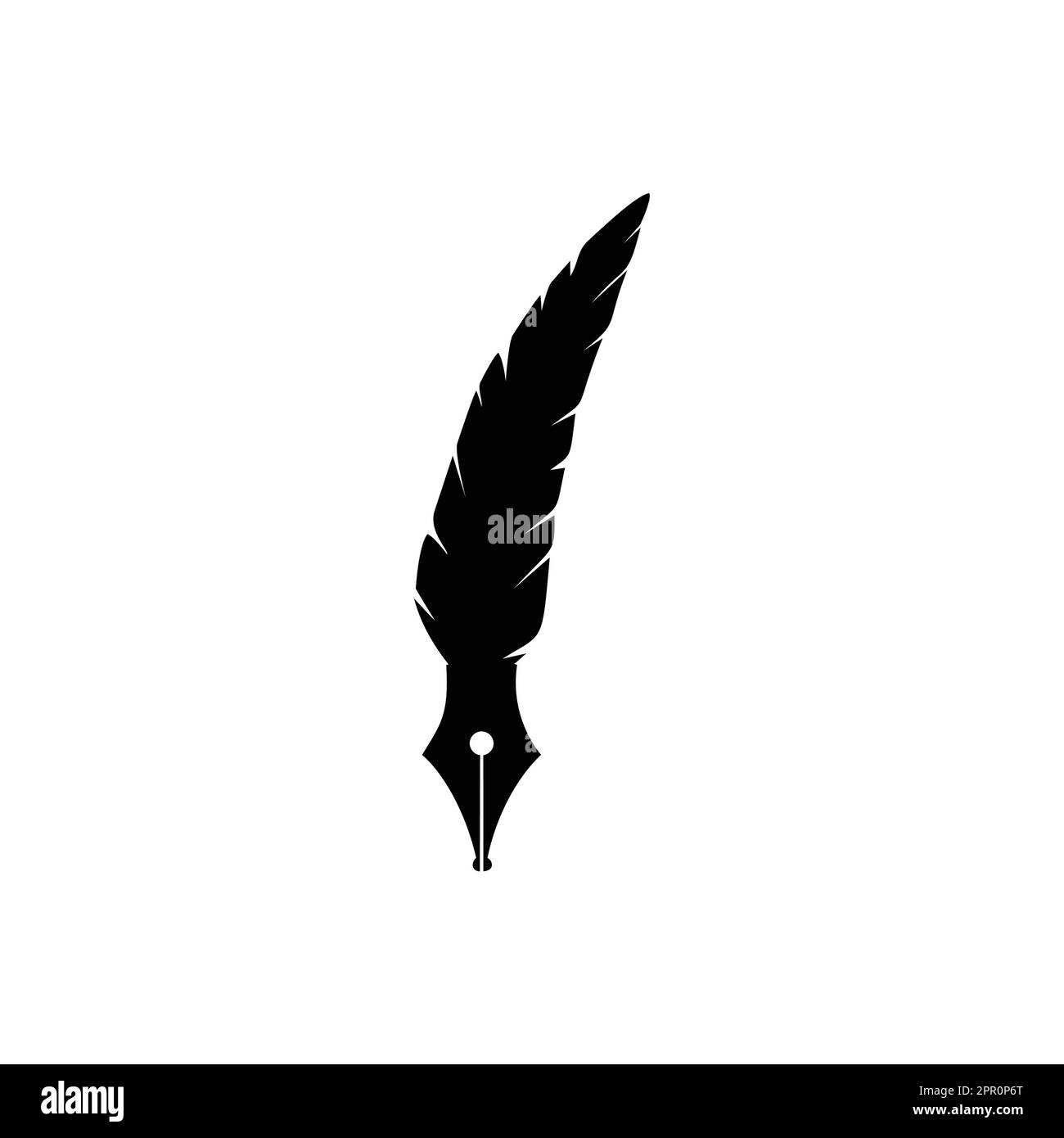 Quill Feather Pen Logo Design. Law Legal Lawyer Copywriter Writer ...