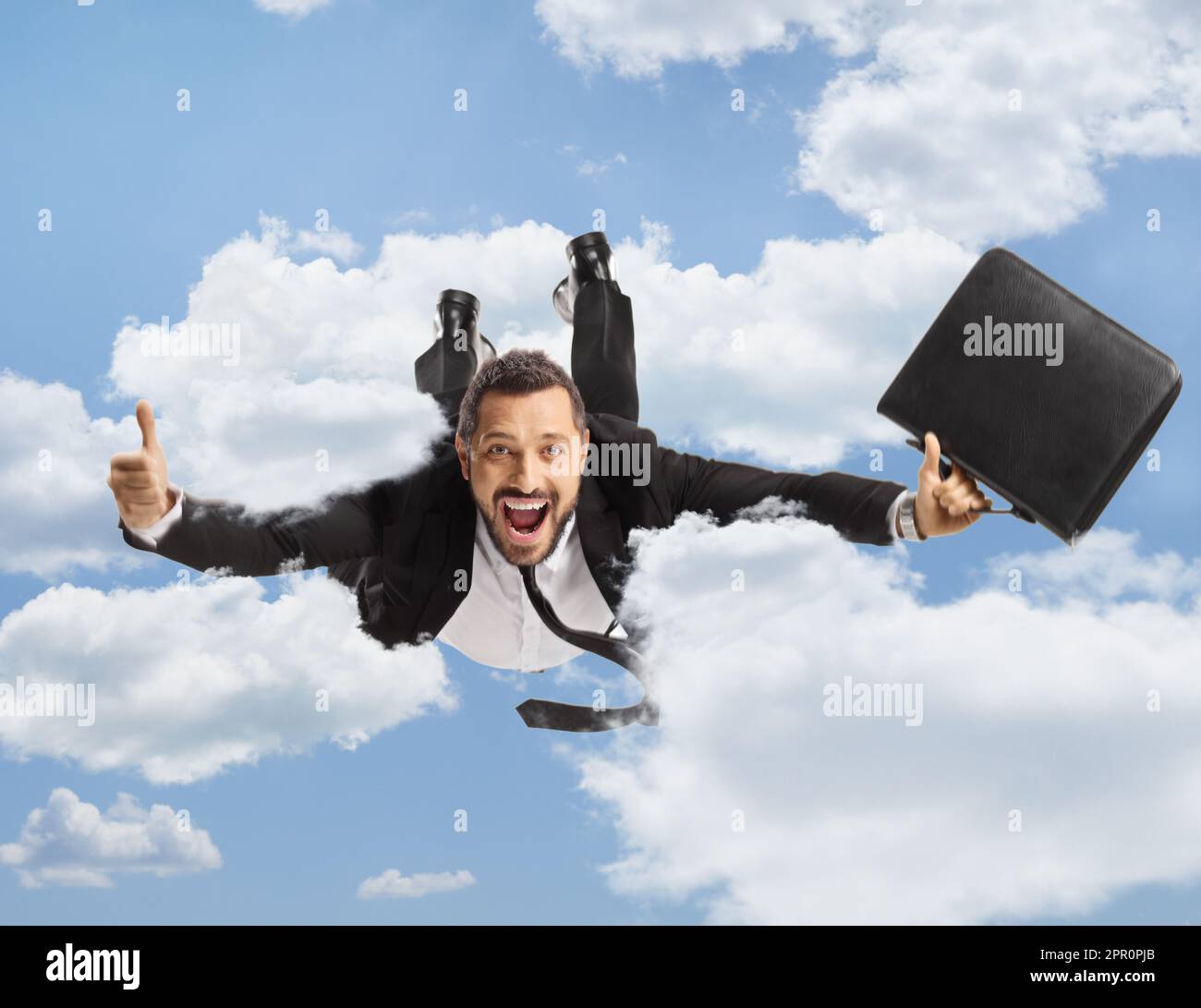 Businessman thumb hi-res stock photography and images - Alamy