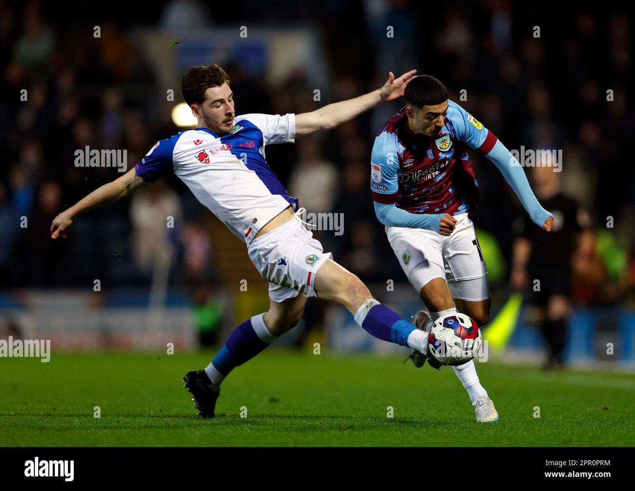 Anass zaroury burnley blackburn rovers hi-res stock photography and ...