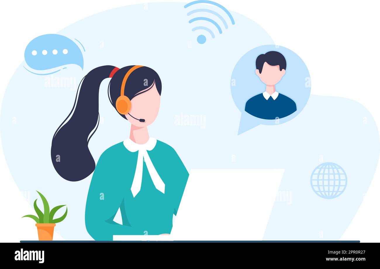 VOIP or Voice Over Internet Protocol with Telephony Scheme Technology ...