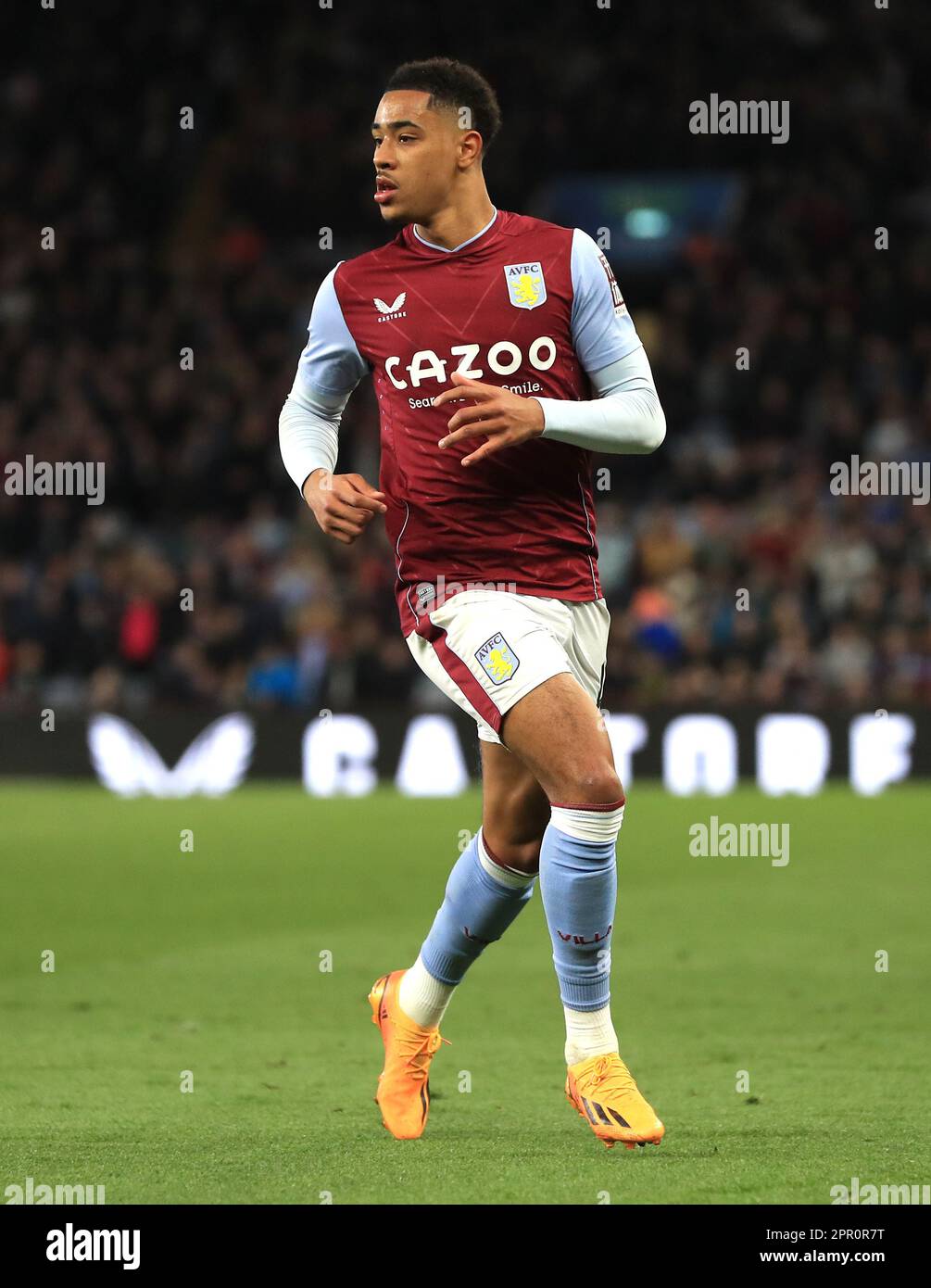 Aston Villa's Jacob Ramsey during the Premier League match at Villa ...