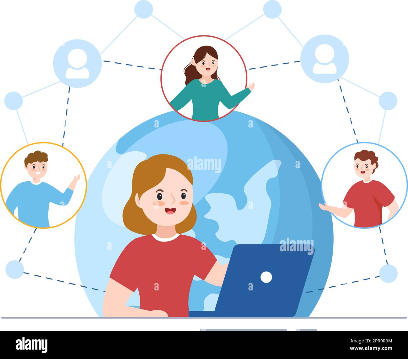 Intranet Internet Network Connection Technology to Share Confidential ...