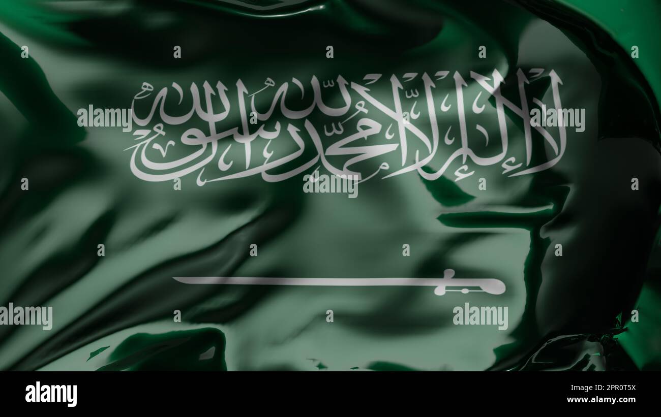 Saudi arabia flagpole symbol hi-res stock photography and images - Alamy