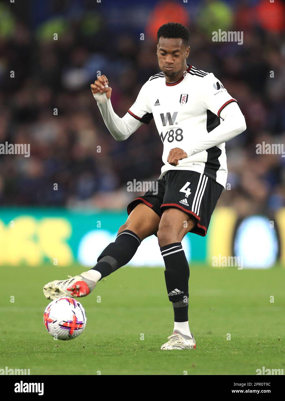 Fulham's Tosin Adarabioyo in action during the Premier League match at ...