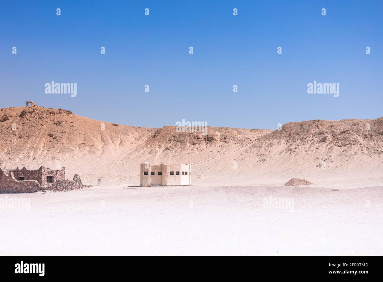 Buildings in Ras Mohamed National Park. Ras Muhammad in Egypt at the ...