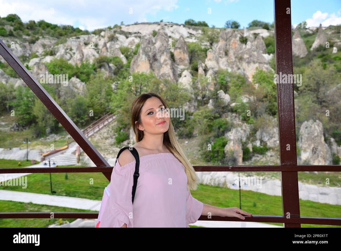 Beautiful Turkish woman Stock Photo - Alamy