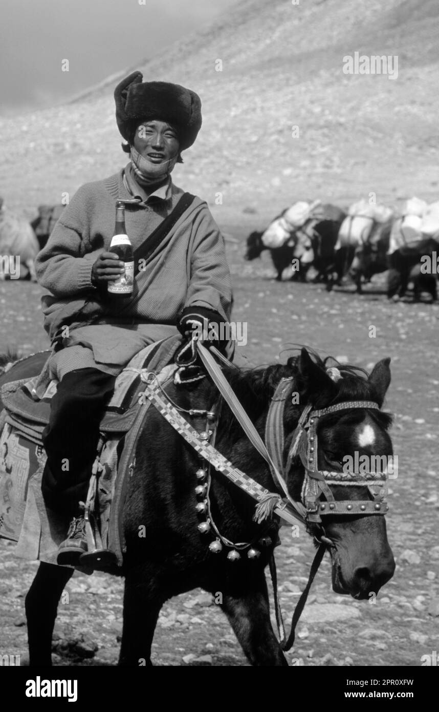 A DRUNK PILGRIM rides around MOUNT KAILASH (6638 METERS) the most ...