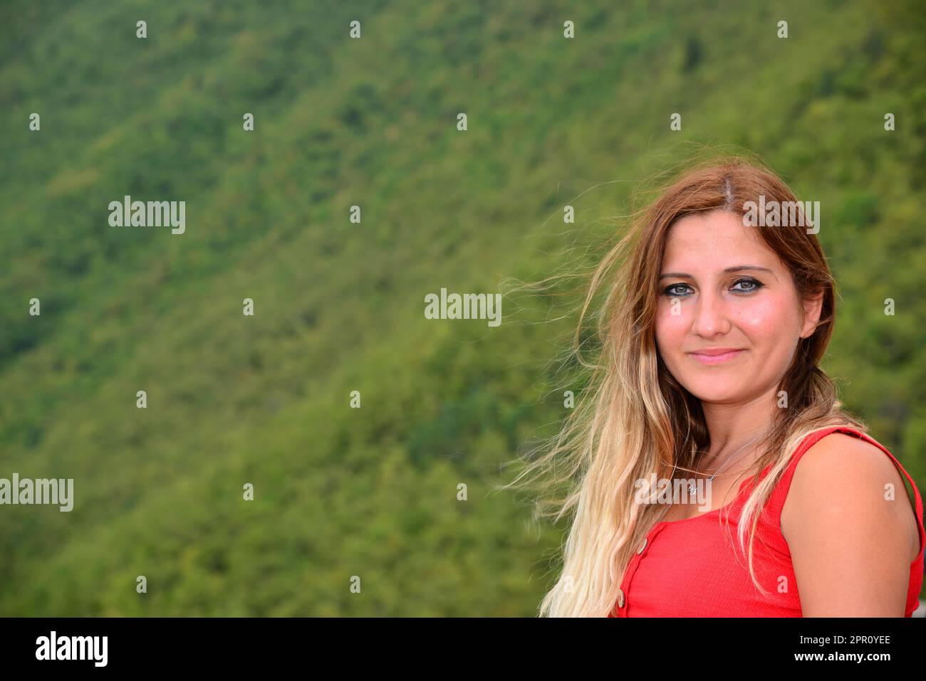 Beautiful Turkish woman Stock Photo - Alamy