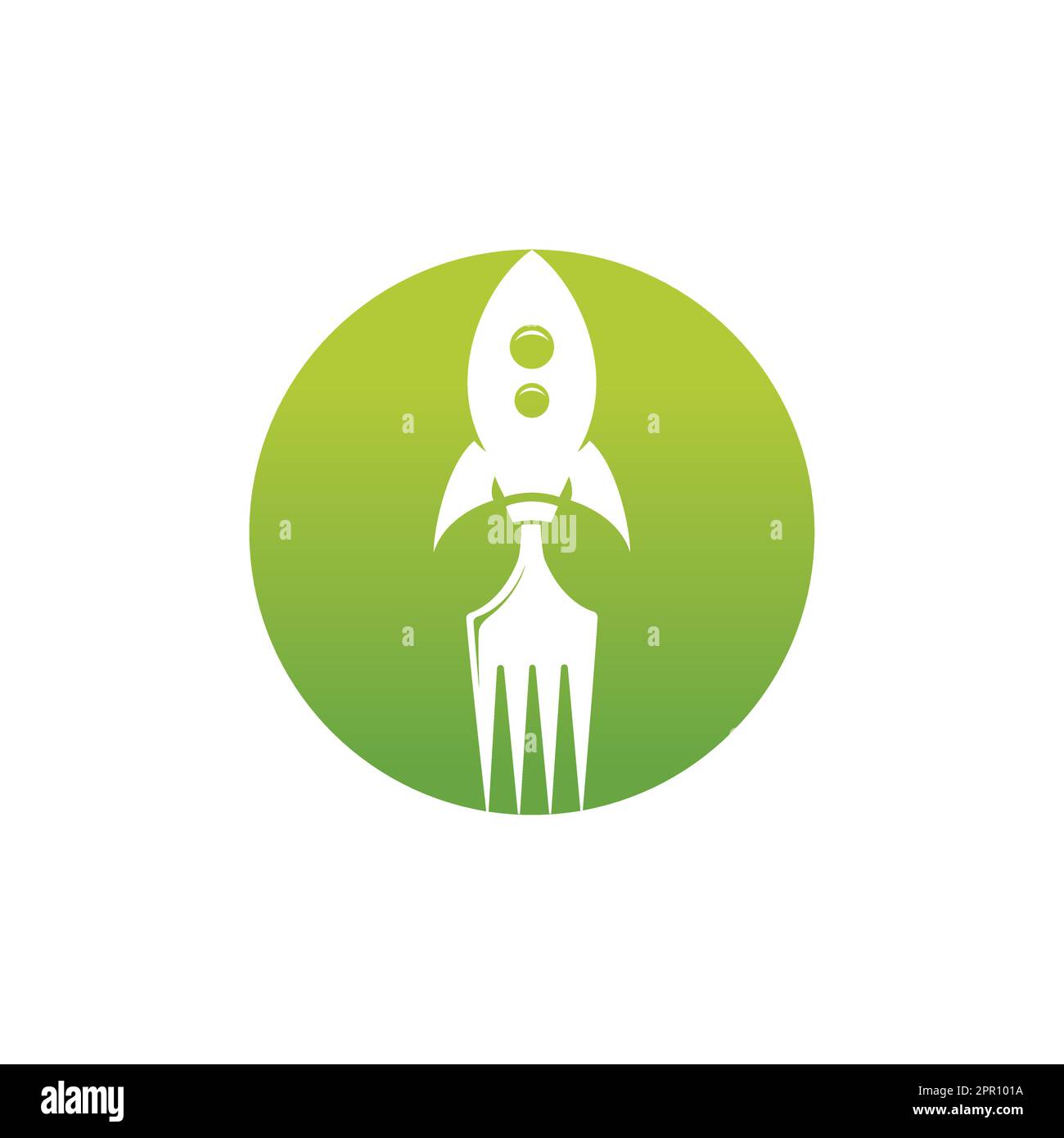 Rocket food logo design illustration. Fast food delivery logo template ...