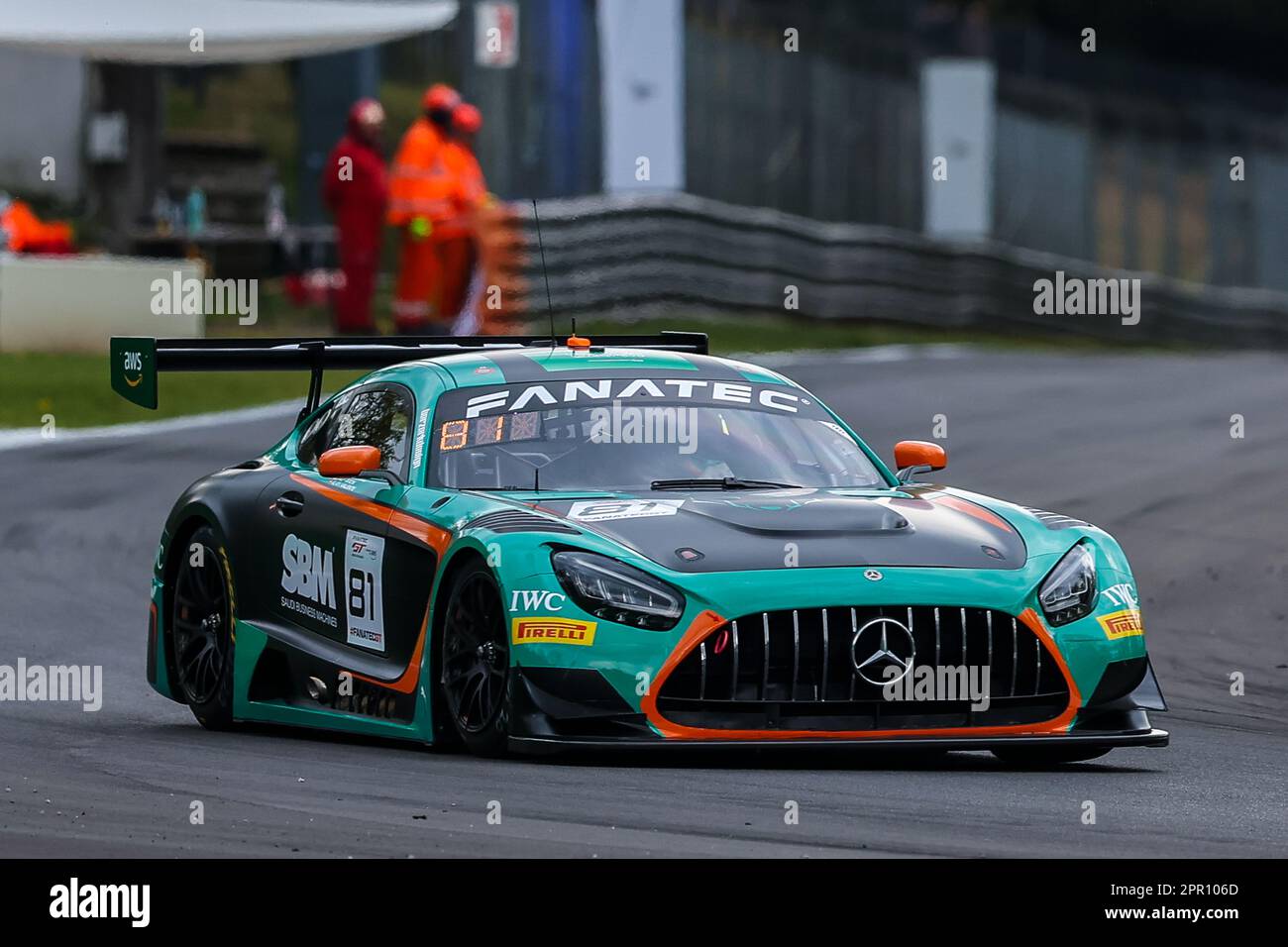 Monza, Italy. 21st Apr, 2023. Mercedes-AMG GT3 Team Theeba Motorsport ...