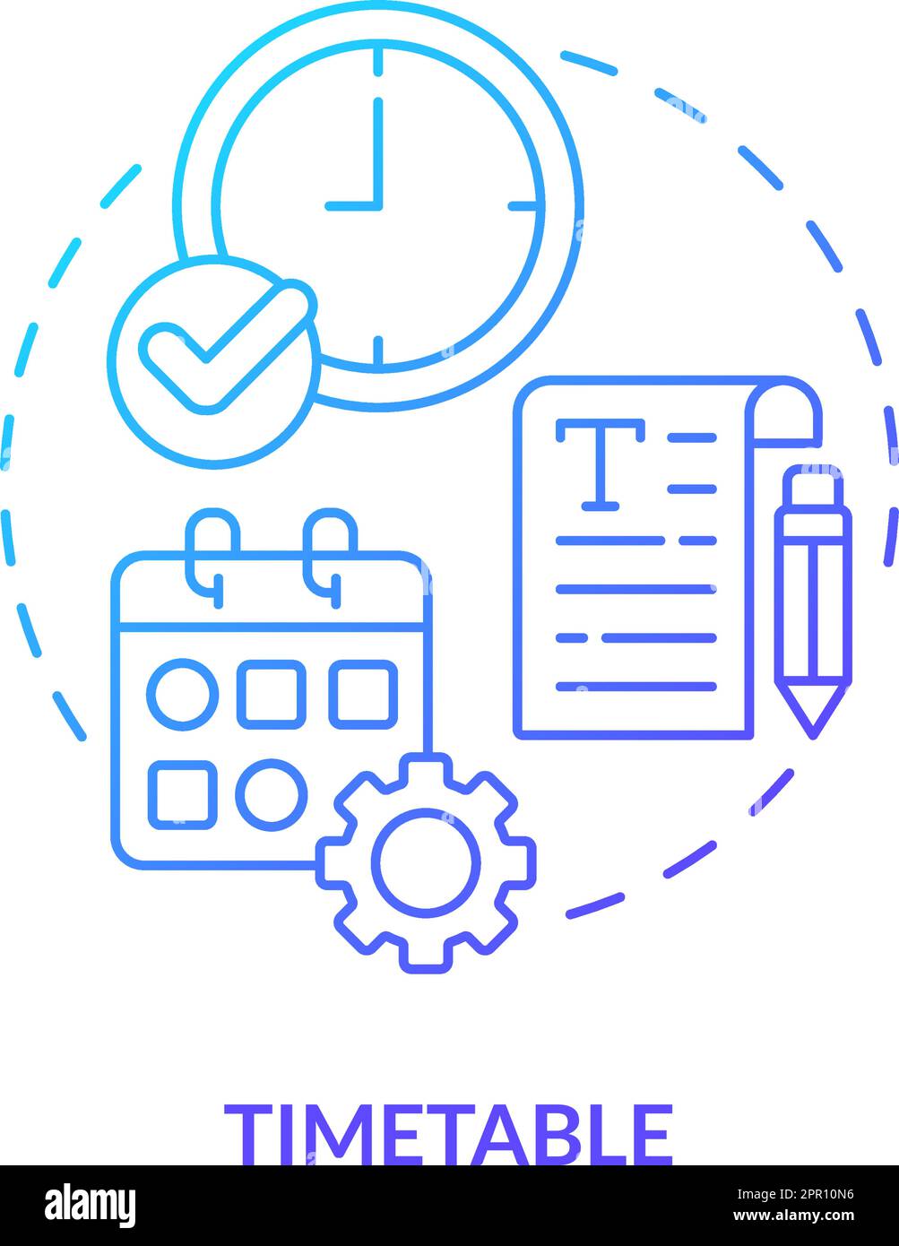Timesheet Stock Vector Images - Alamy