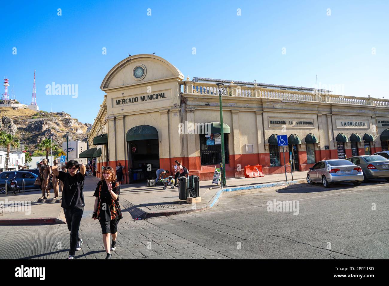 Municipal Market in the Center of Hermosillo Sonora Mexico..(© Photo by ...