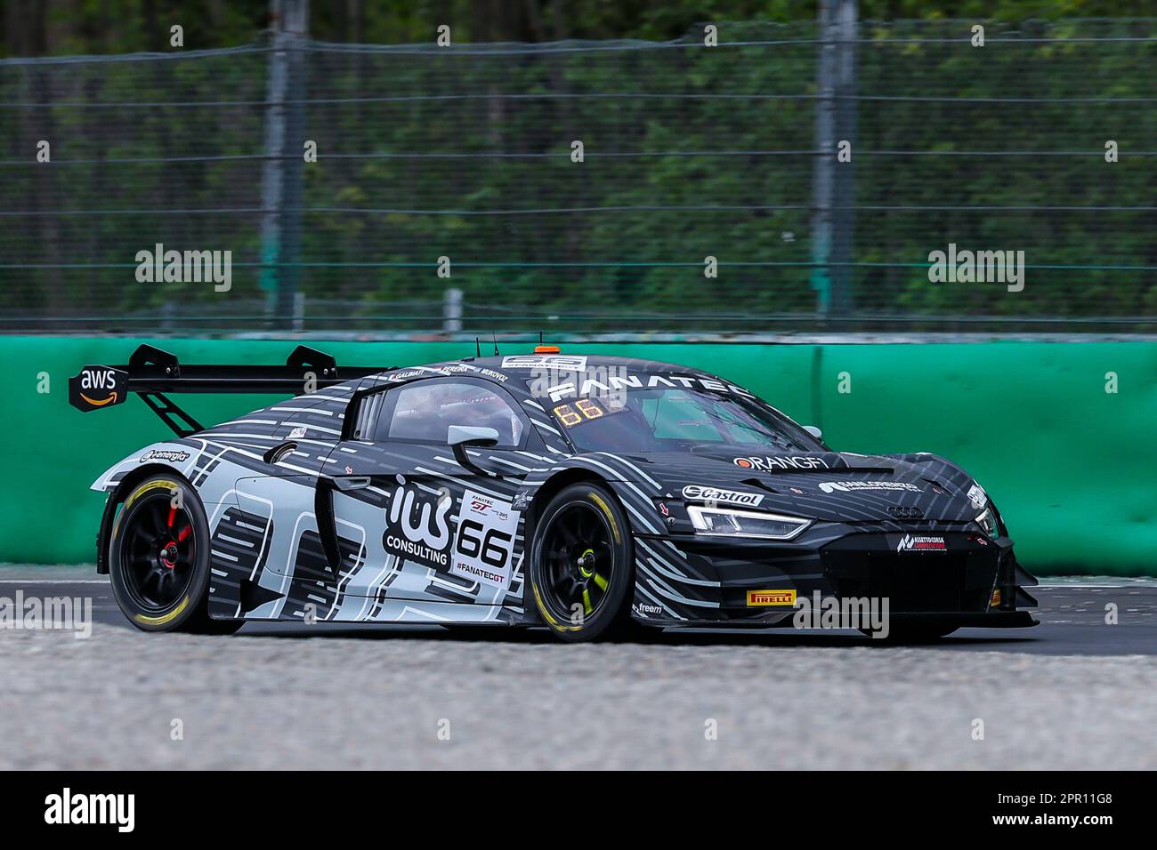 Monza, Italy. 21st Apr, 2023. Audi R8 LMS GT3 EVO II Team Tresor ...