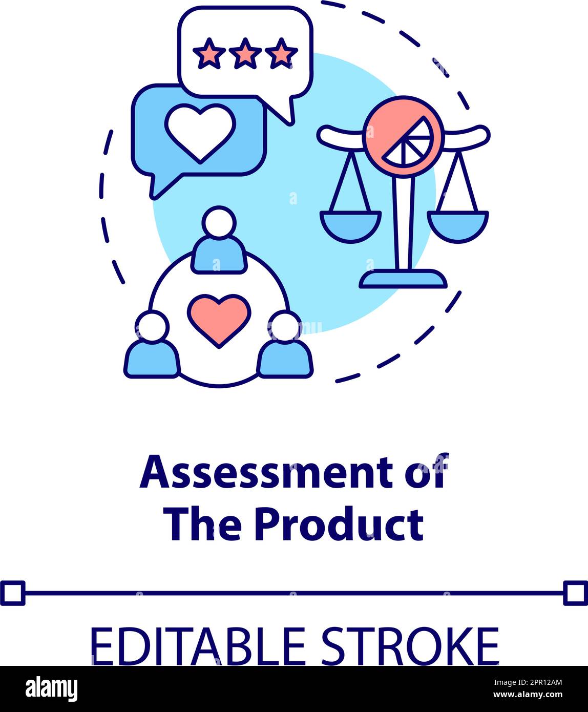 Decision making circle Stock Vector Images - Alamy