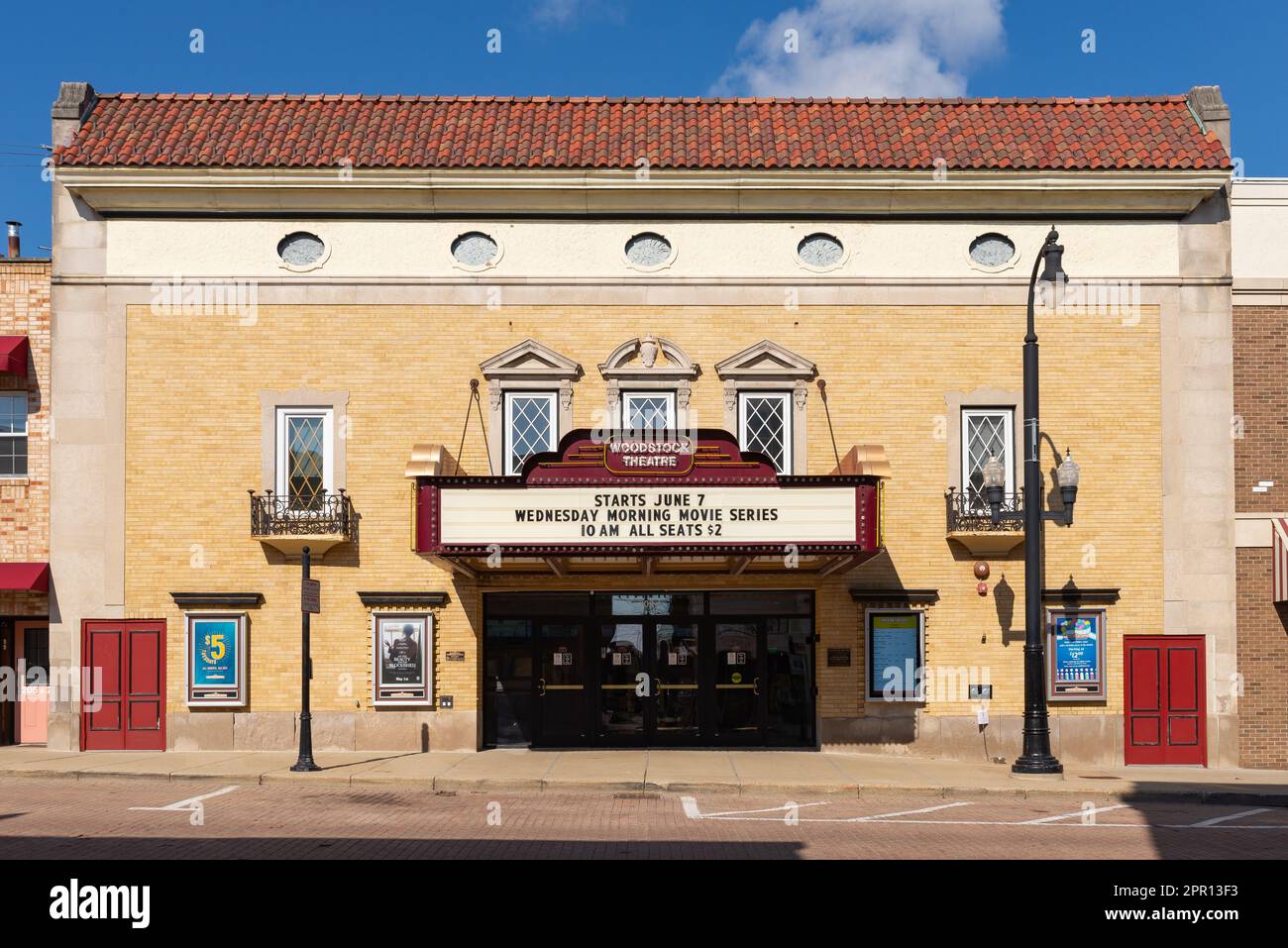 Woodstock, Illinois - United States - April 24th, 2023: Exterior of the ...