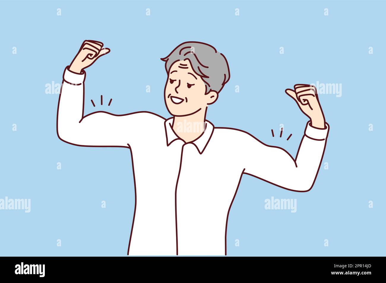 Athletic fitness senior elderly Stock Vector Images - Alamy