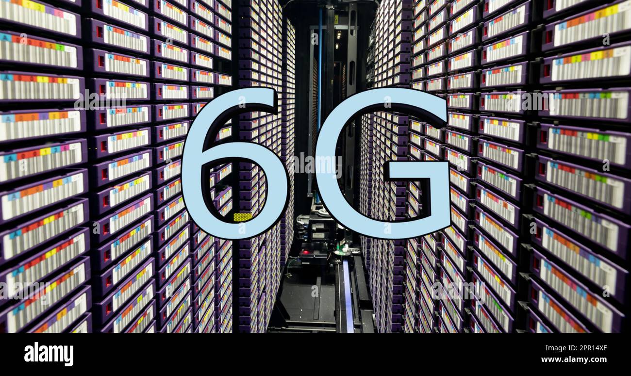 6g text over screen data hi-res stock photography and images - Alamy