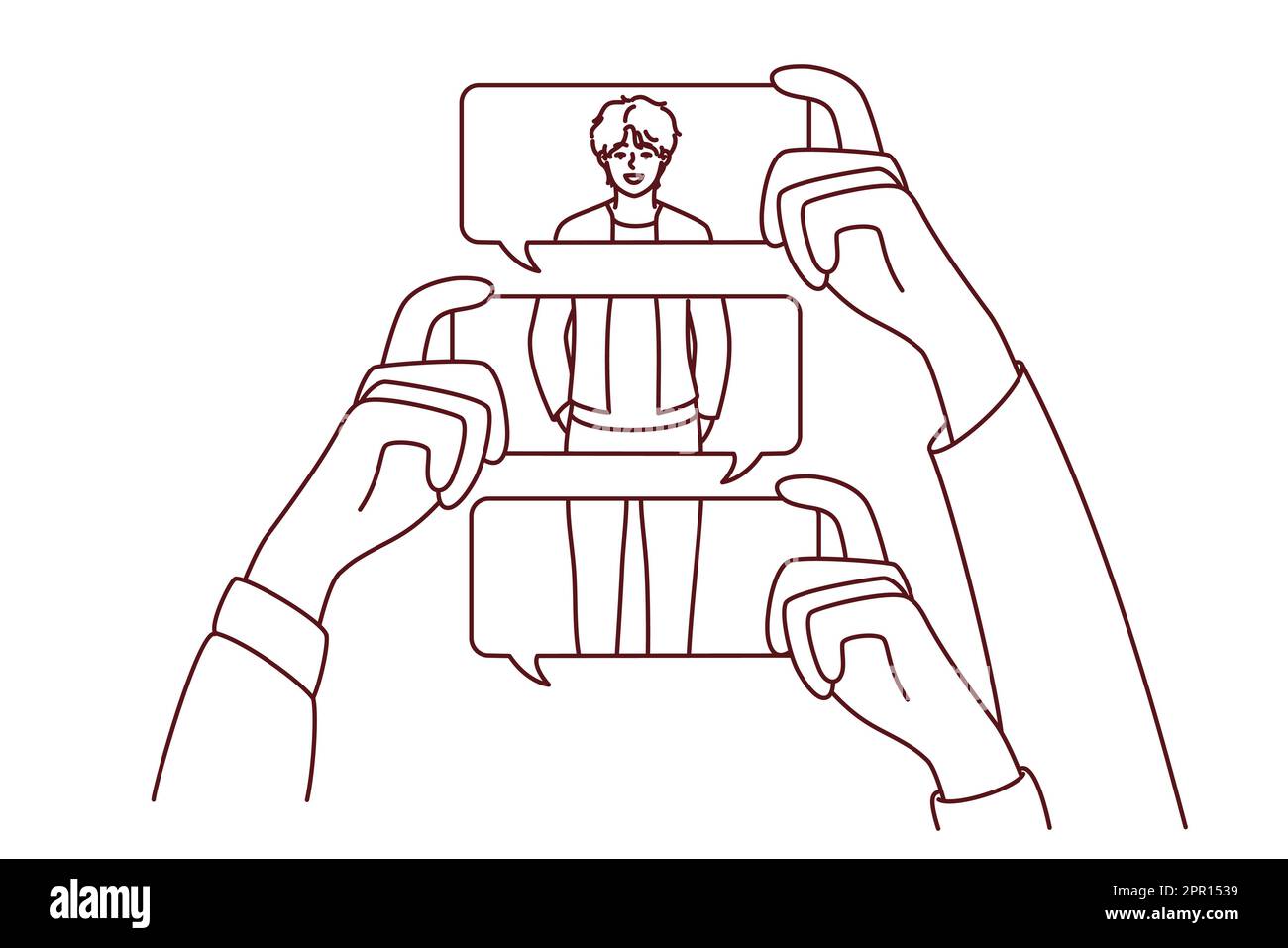 Notification negative Stock Vector Images - Alamy