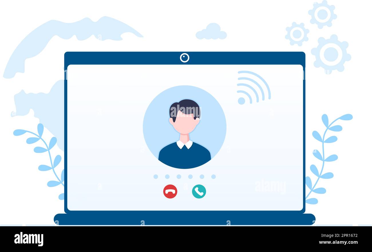 VOIP or Voice Over Internet Protocol with Telephony Scheme Technology ...