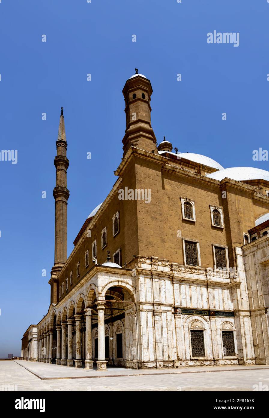 Great Mosque of Muhammad Ali Pasha in the Cairo Citadel Stock Photo - Alamy