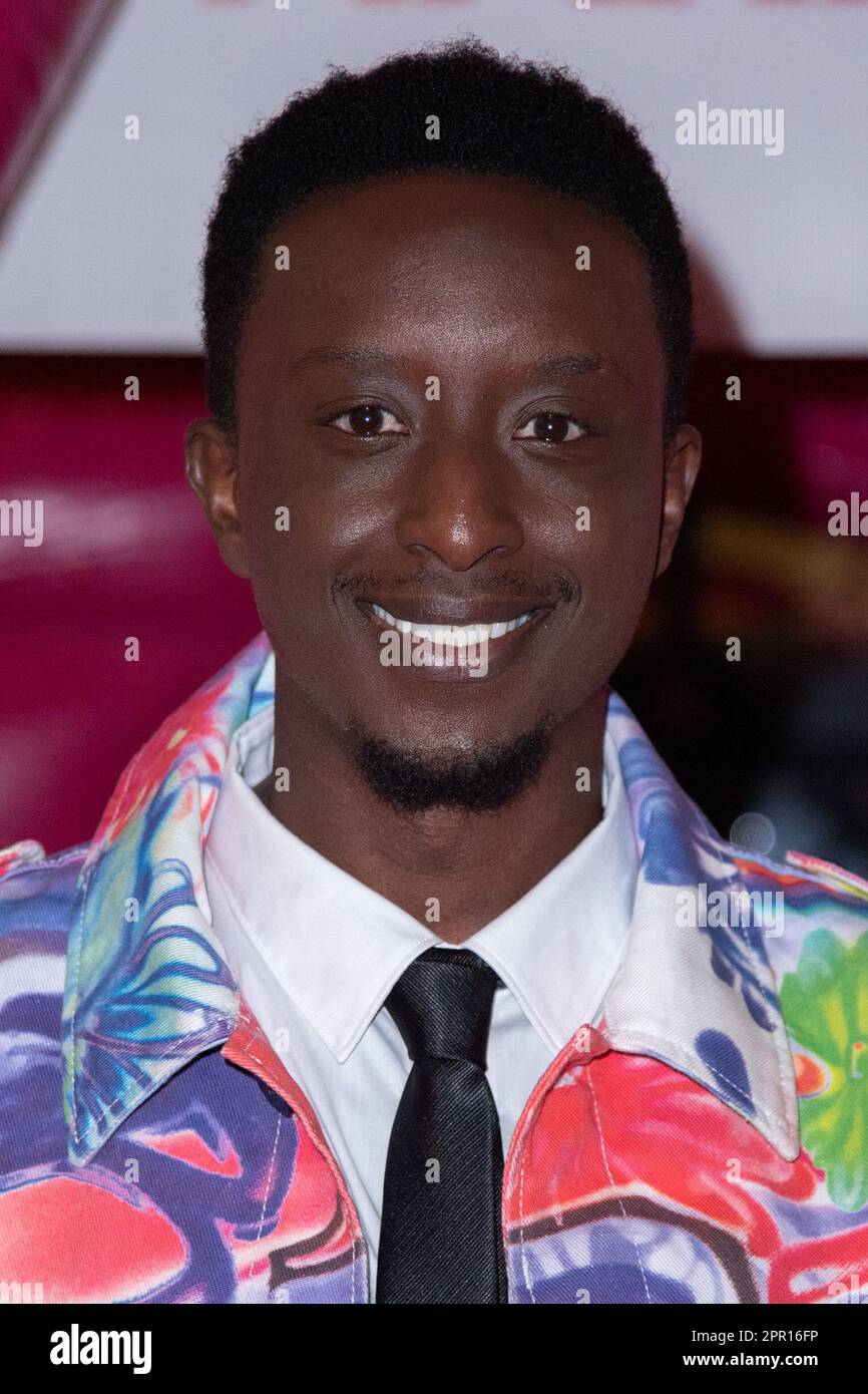 Paris, France. 25th Apr, 2023. Ahmed Sylla attending the Notre Tout ...
