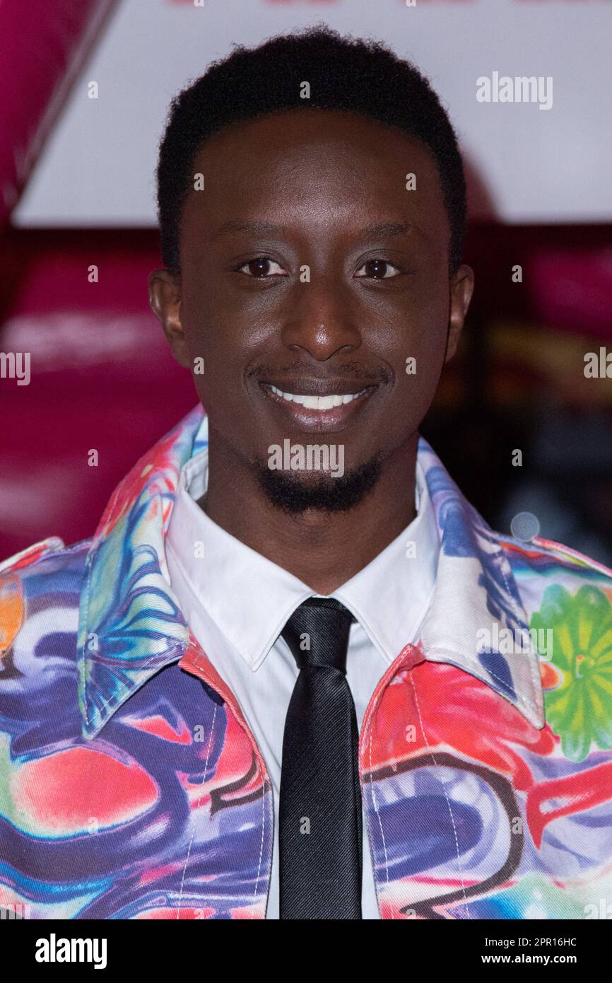 Paris, France. 25th Apr, 2023. Ahmed Sylla attending the Notre Tout ...