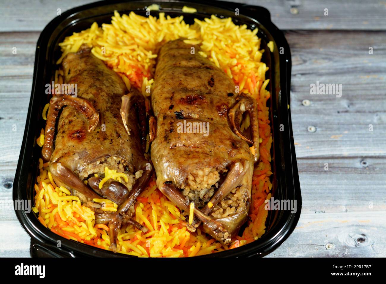 Egyptian Hamam Mahshi stuffed squab, Arabic cuisine, Egyptian ...
