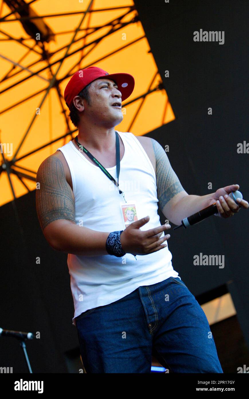 Scribe performing live at Homebake 2007, Australia’s annual outdoor ...