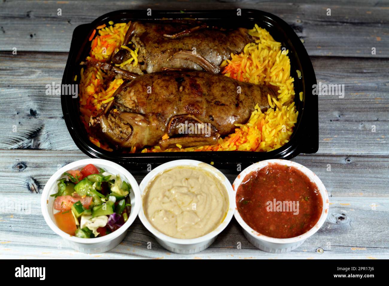 Egyptian Hamam Mahshi stuffed squab, Arabic cuisine, Egyptian ...