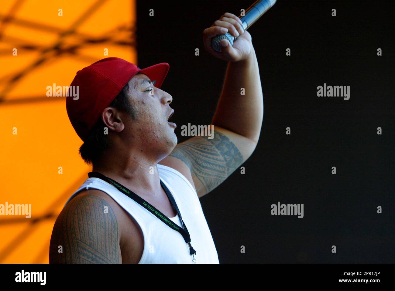 Scribe performing live at Homebake 2007, Australia’s annual outdoor ...