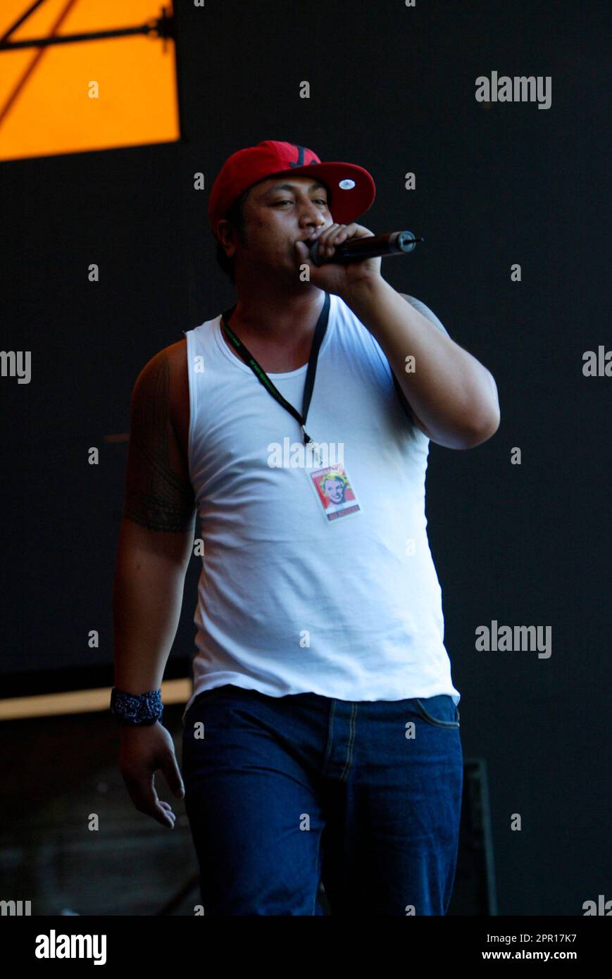 Scribe performing live at Homebake 2007, Australia’s annual outdoor ...