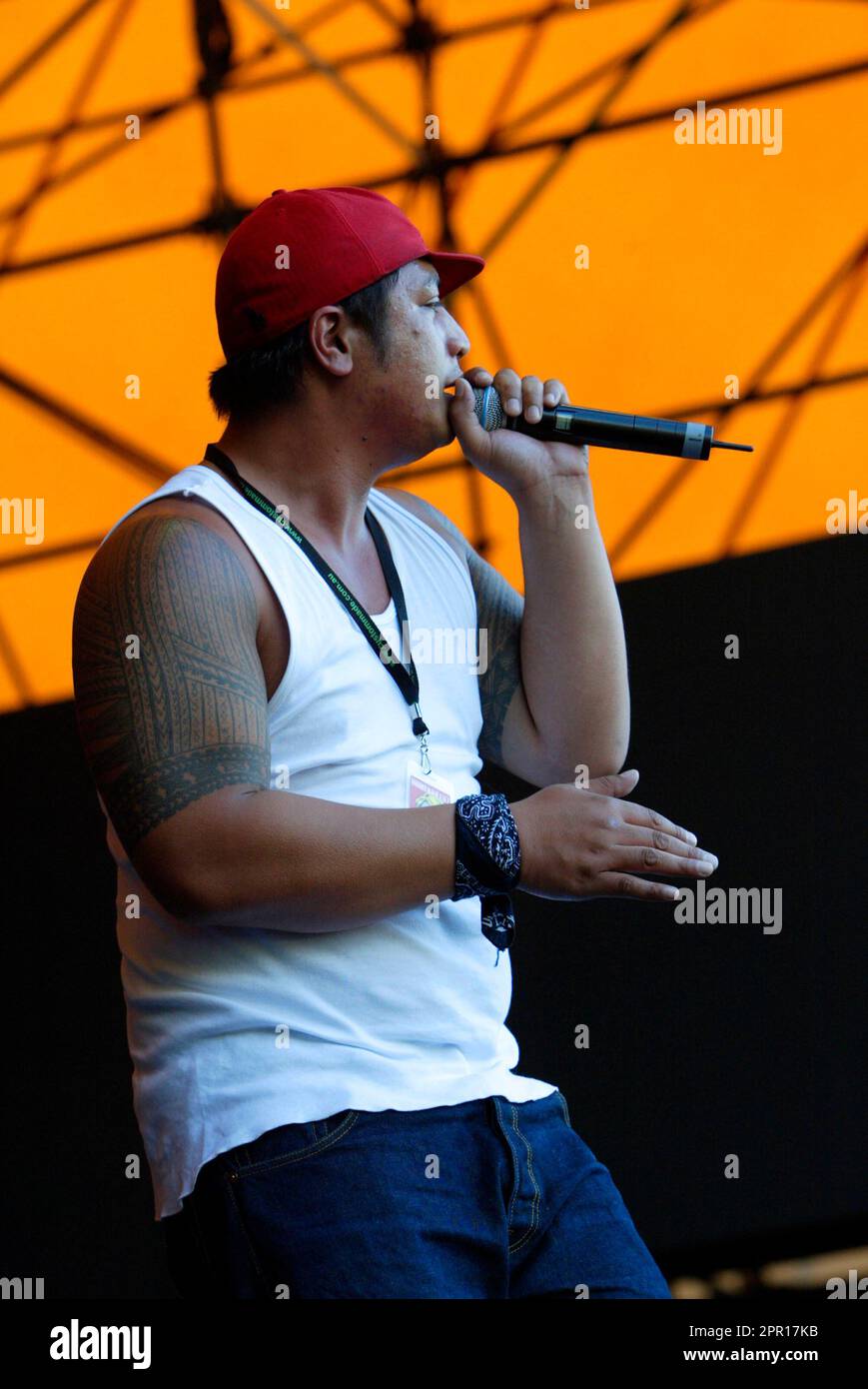 Scribe performing live at Homebake 2007, Australia’s annual outdoor ...