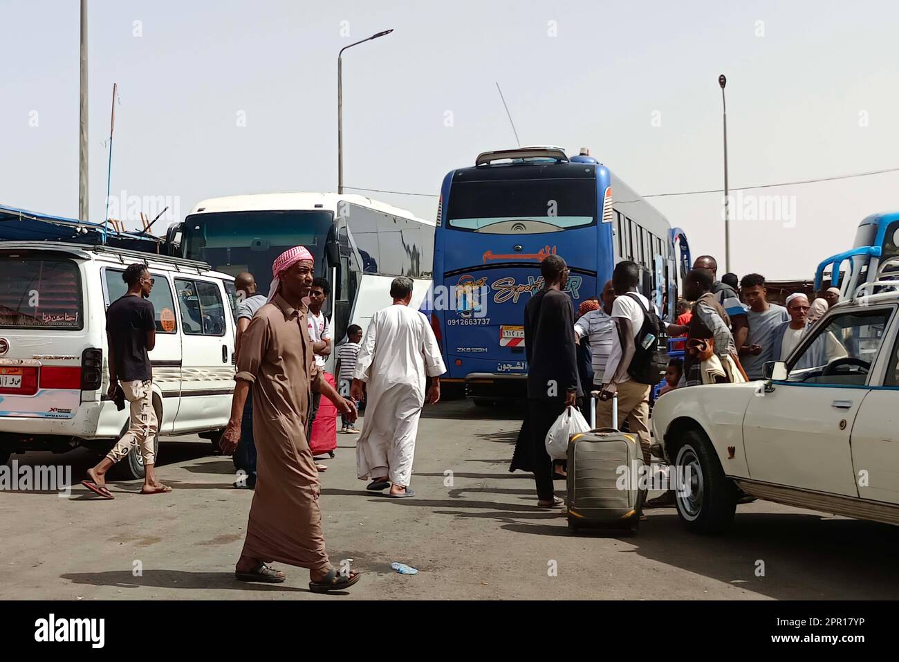 Egypt bus station hi-res stock photography and images - Alamy