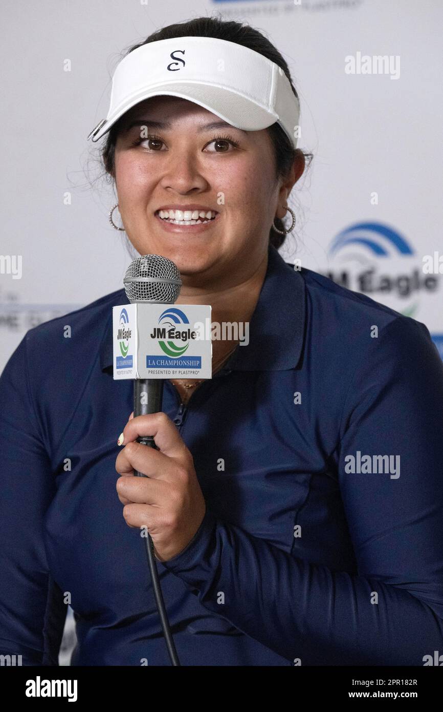 Los Angeles, California, USA. 25th Apr, 2023. LPGA player Lilian Vu ...