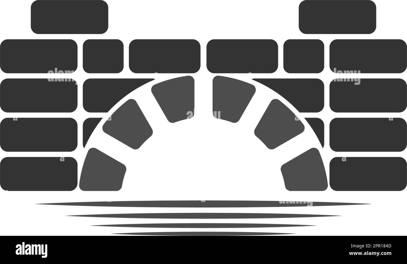 Bridge logo icon design illustration Stock Vector Image & Art - Alamy