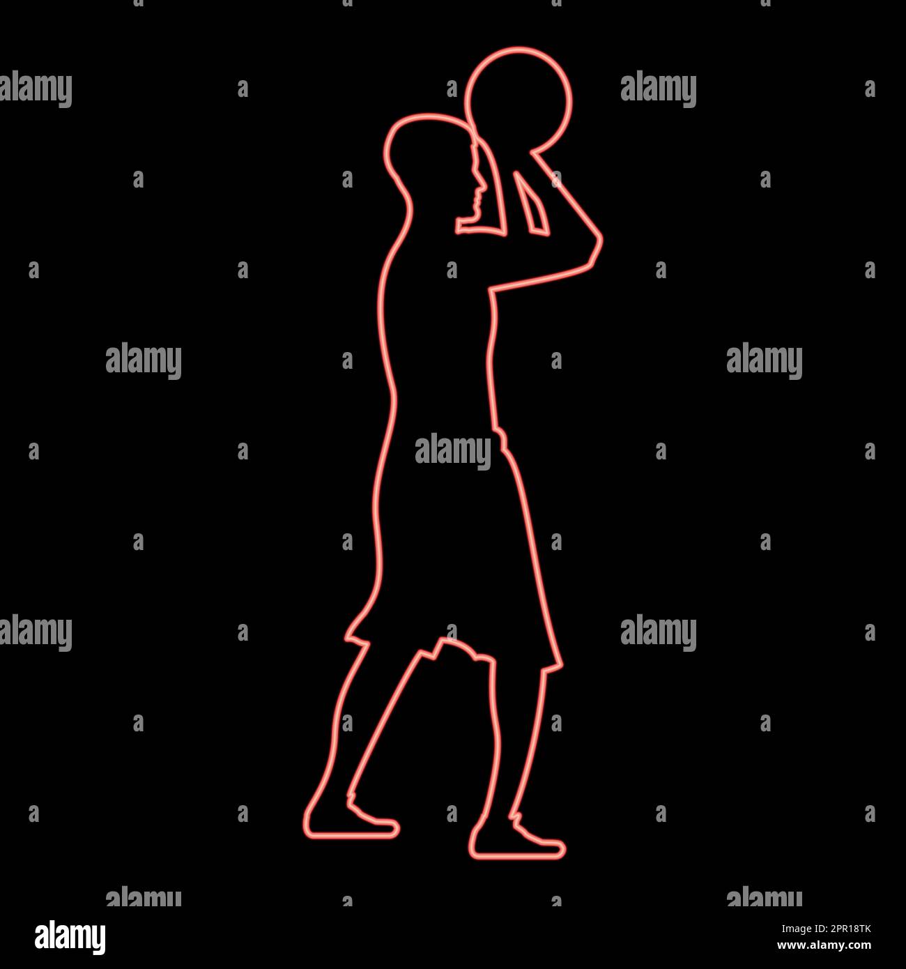 Basketball shooting side view hi-res stock photography and images - Alamy