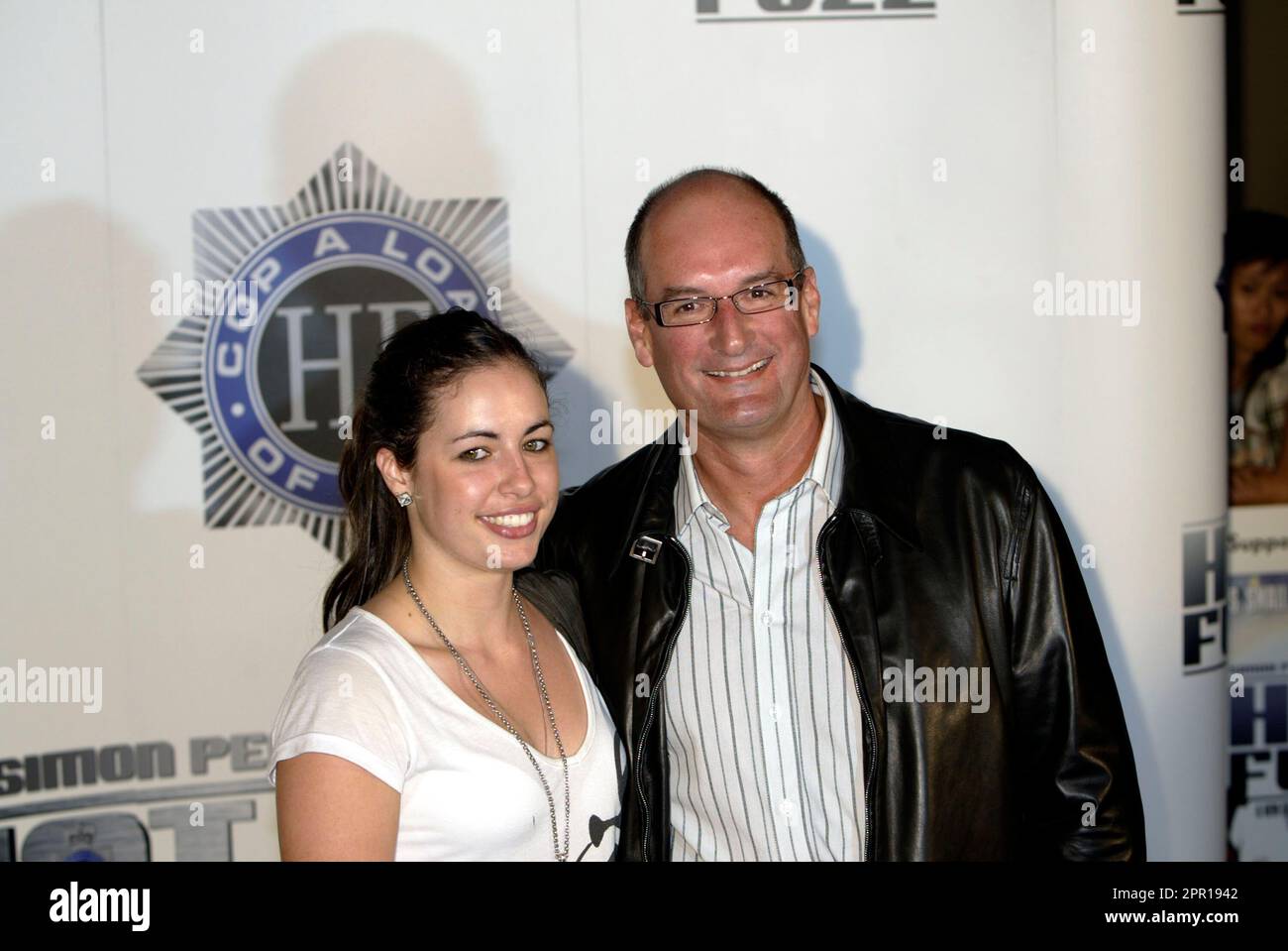 David Koch and his daughter at the Australian premiere of Hot Fuzz. Greater Union Cinema, George ...