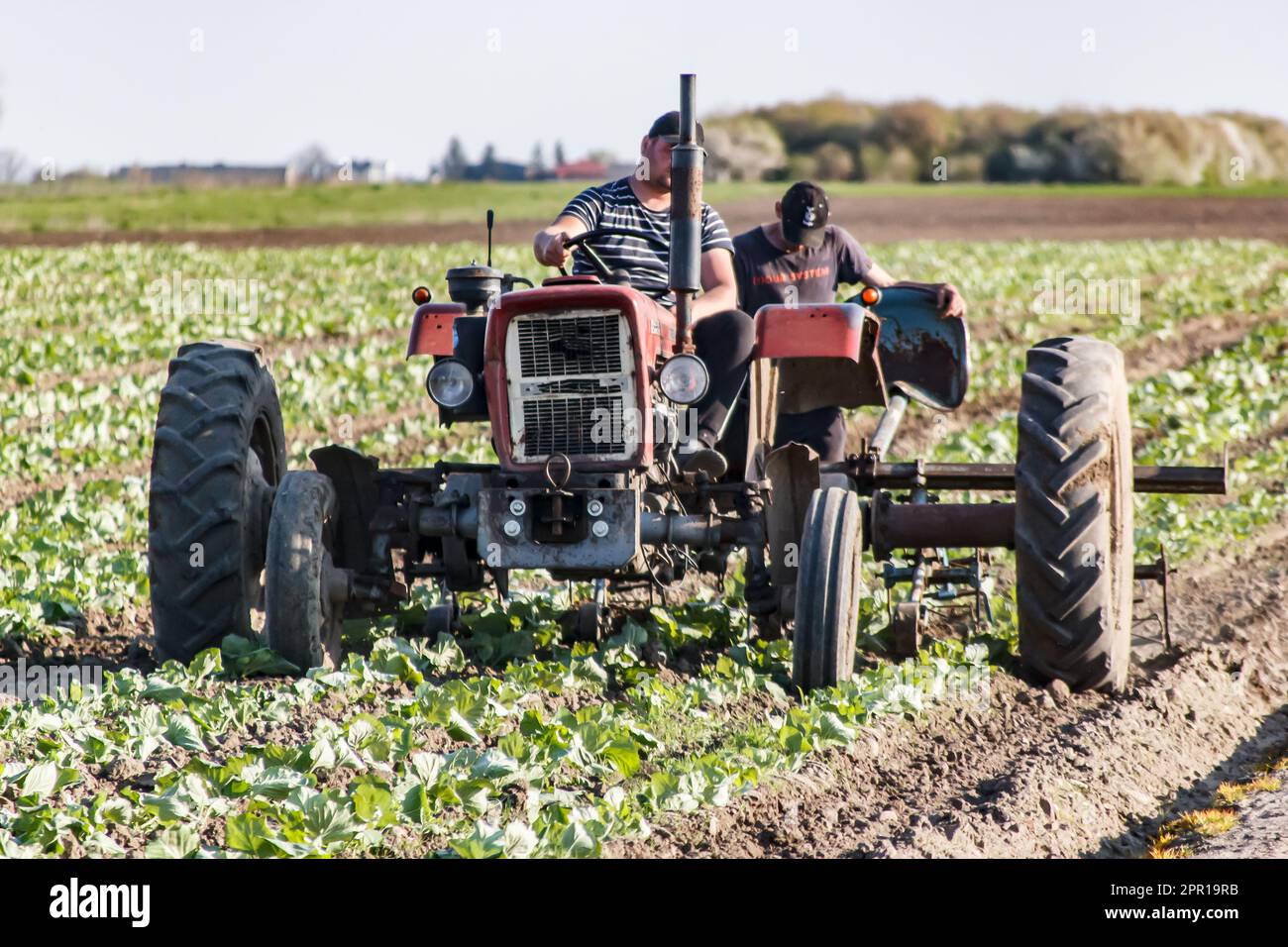 Soil vehicle work working country countryside hi-res stock photography ...
