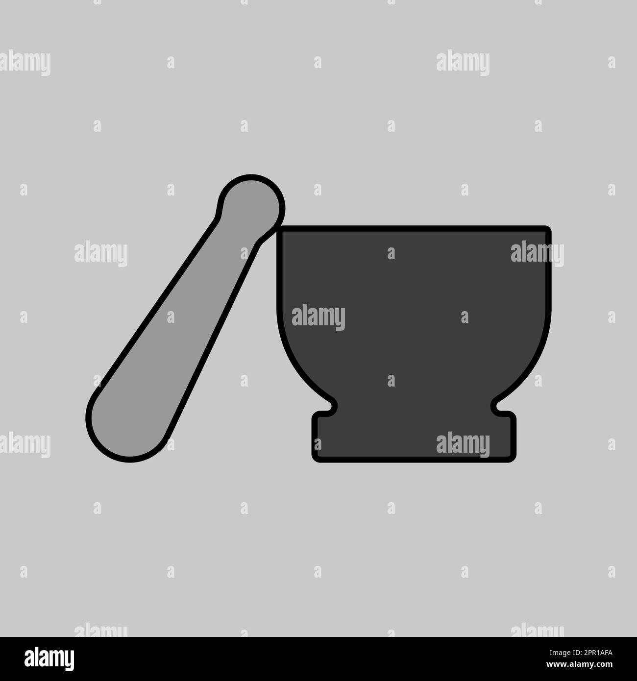 Pharmacist mortar pestle Stock Vector Images - Alamy